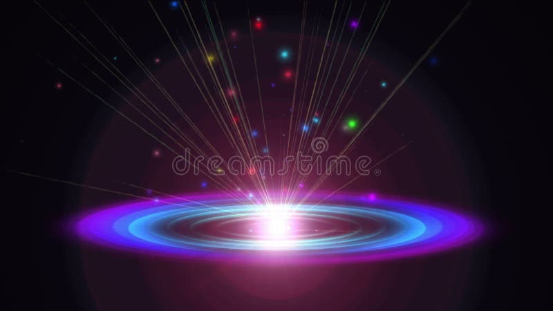 4k Abstract Universe Star Flower Pattern Background,light Hole,tunnels ...