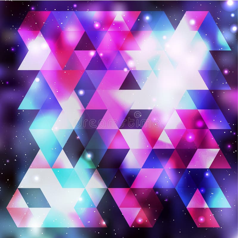 Galaxy Background. Colorful Vector Illustration Stock Vector ...