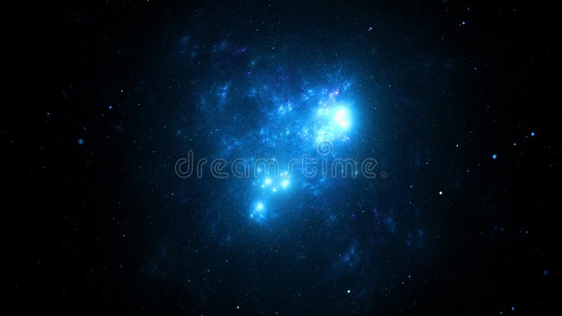 Galaxy Billions Stars and Planets. Cosmic Nebula in Infinite Universe ...