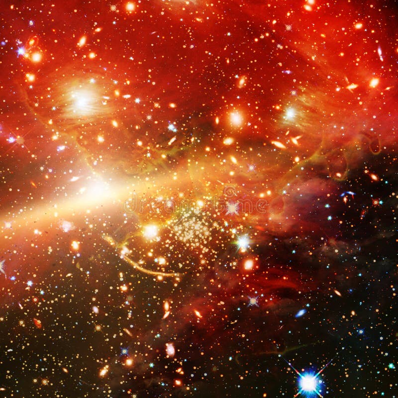 Galaxy. the Elements of this Image Furnished by NASA Stock Photo ...