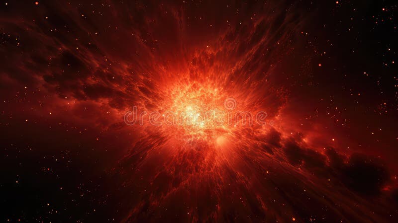 Galaxy explosion star stock illustration. Illustration of emission ...