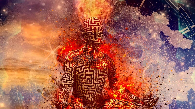 Burning aura stock footage. Video of play, passing, metaphor - 160219464