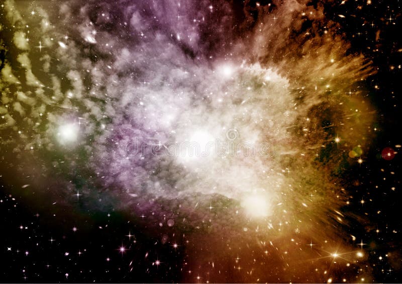 Galaxy in a free space stock illustration. Illustration of space - 85052446