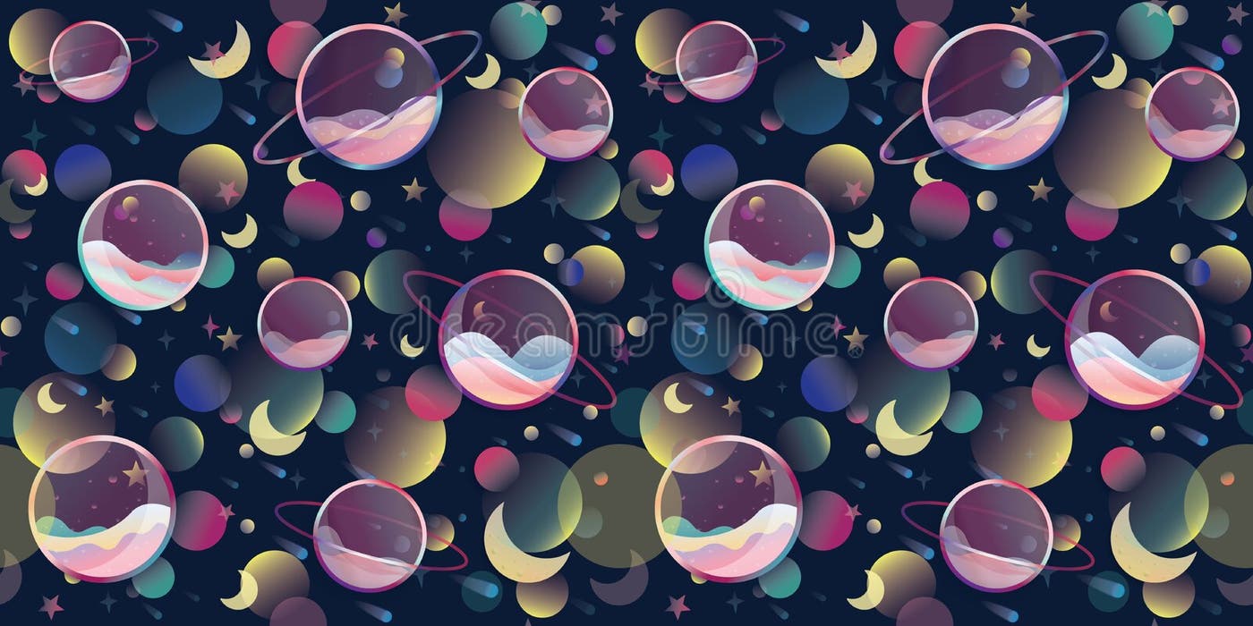Intergalactic Pattern Stock Illustrations – 429 Intergalactic Pattern ...