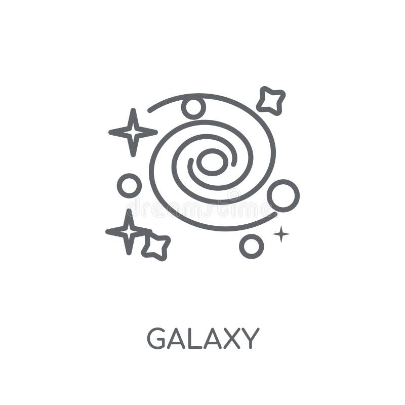 Milky Way Icon. Trendy Milky Way Logo Concept on White Background from ...