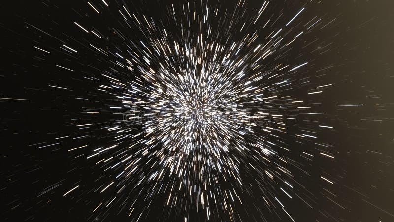 Galaxy, Milky Way Galaxy, 50,000 Light Years Across. Stock Illustration ...