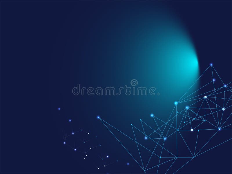 Galaxy Net Futuristic Design, Universe Star Sky. Stock Vector ...