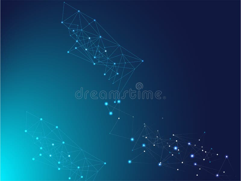 Network Interconnected Nodes Stock Illustrations – 88 Network Interconnected Nodes Stock ...