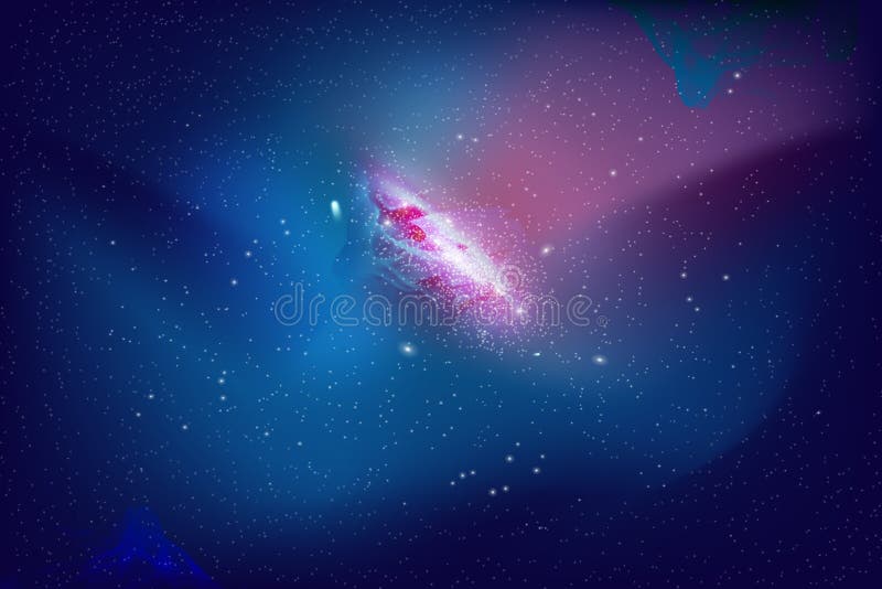 Galaxy stock illustration. Illustration of futuristic - 54541461