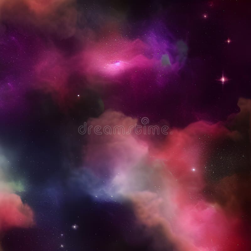 Galaxy Space Random Background, Nebula Light Sky, Abstract Element ...