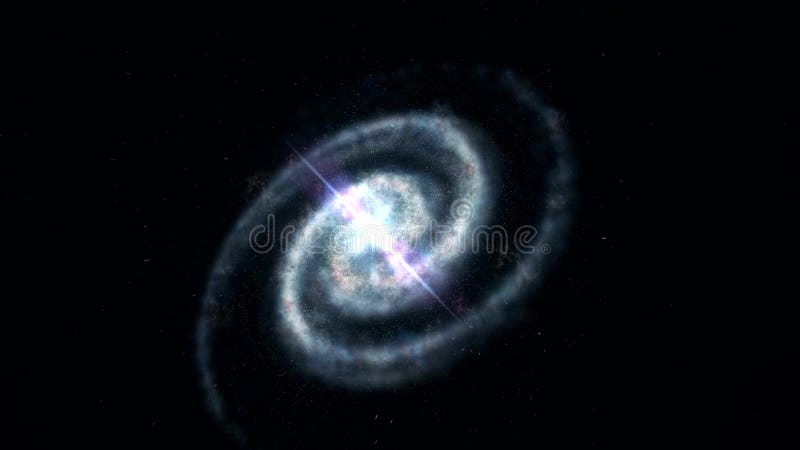 Galaxy space star zoom in stock illustration. Illustration of black ...