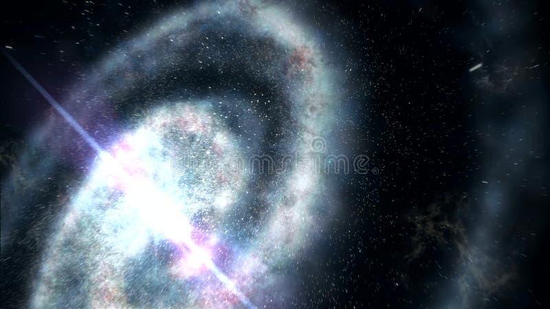 Galaxy space star zoom in stock illustration. Illustration of light ...