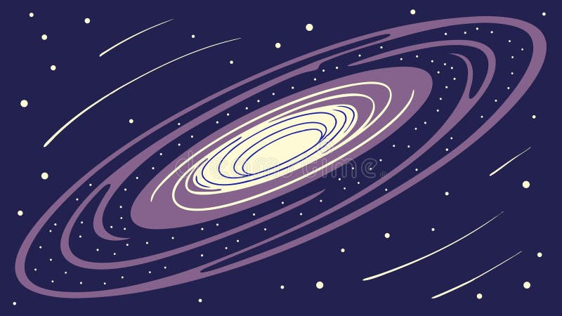 Galaxy Spiral Design, Space, Cosmos, and Abstract Universe Art Vector ...