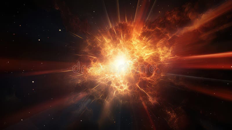 Galaxy star exploding stock illustration. Illustration of burst - 318123318