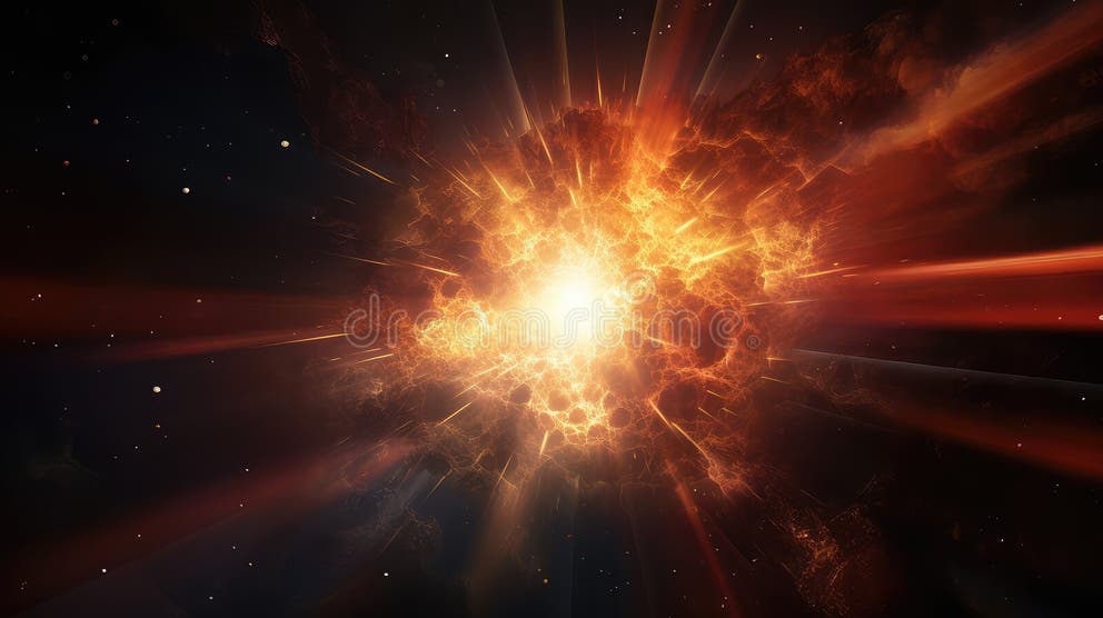 Galaxy star exploding stock illustration. Illustration of burst - 318123318