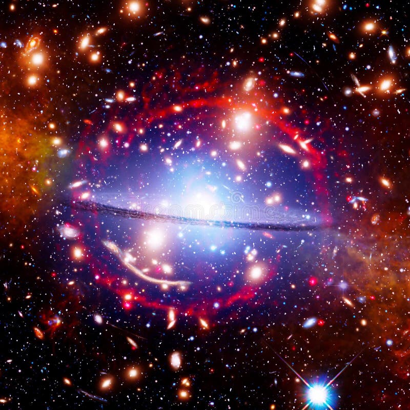 Galaxy and Stardust. the Elements of this Image Furnished by NASA Stock ...