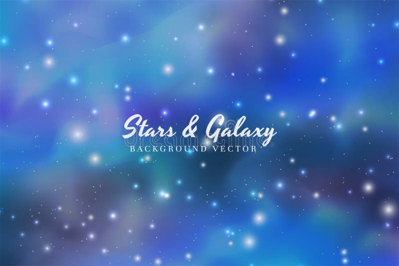 Galaxy Starry Background Design Stock Vector - Illustration of ...