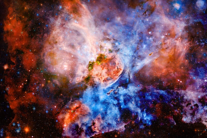 Galaxy Thousands Light Years Far Away from Earth Stock Image - Image of ...