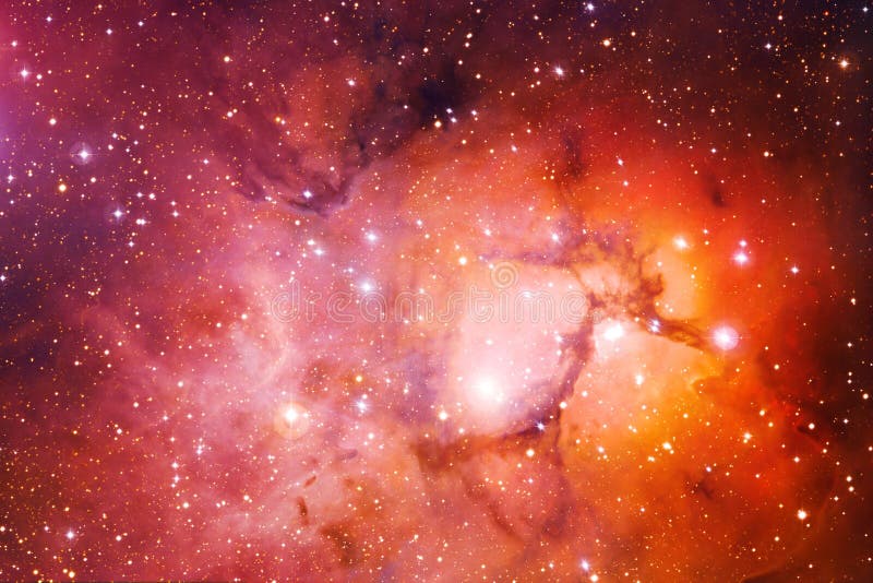 Galaxy Thousands Light Years Far Away from Earth Stock Illustration ...