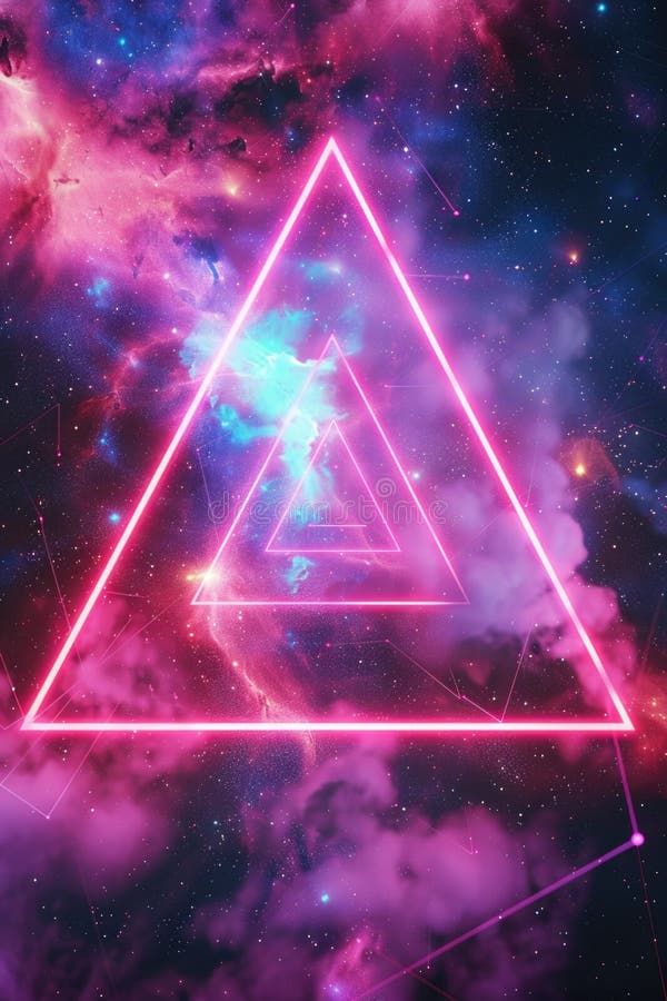 Galaxy Triangle stock image. Image of galaxy, orbit - 377975299