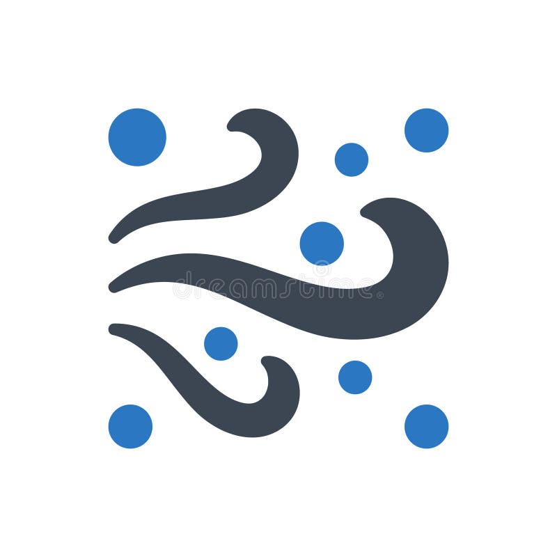 Gale wind icon stock vector. Illustration of storm, weather - 230704974