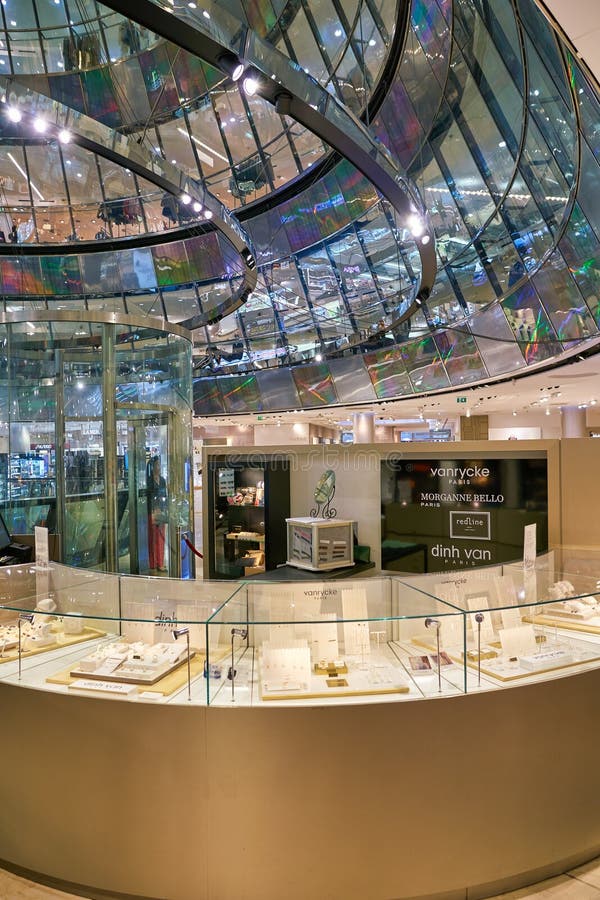 Interior Shot of Galeries Lafayette in Berlin Editorial Image - Image ...