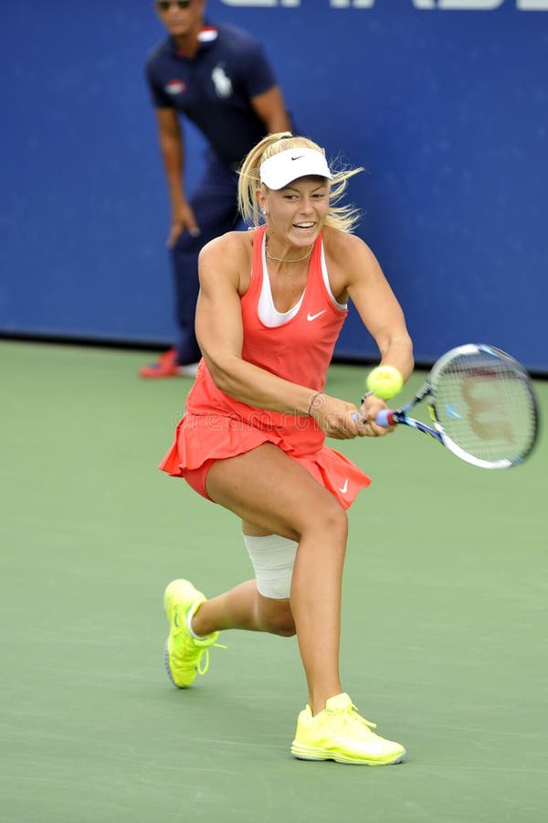 Galfi Dalma HUN USOPEN 2015 (17) Redaktionelles Stockbild - Bild von ...