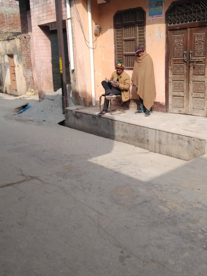 This is a Gali in India Pople Editorial Stock Photo - Image of imegs ...