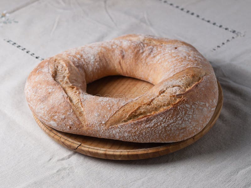 Galician Bread. a Typical and Delicious Meal of Galicia Stock Image ...