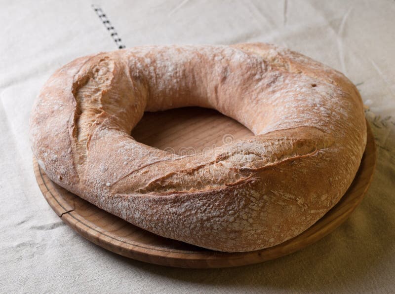 Galician Bread. a Typical and Delicious Meal of Galicia Stock Image ...