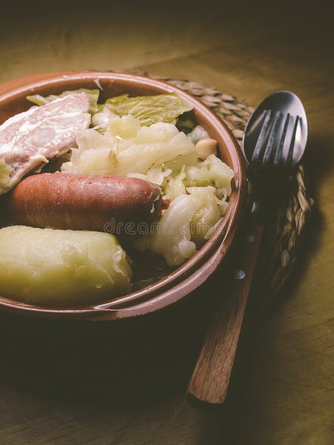 Galician Stew, a Typical Spanish Dish Stock Image - Image of spanish ...