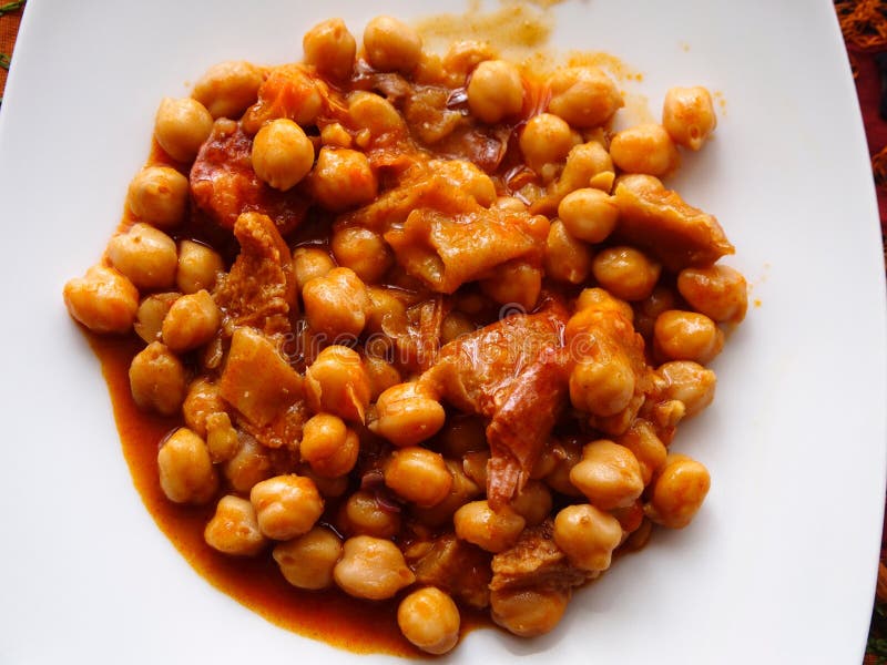 Galician veal tripe stock image. Image of gastronomy - 69403571