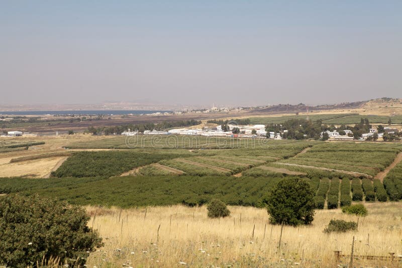 Galiläa-Landschaft stockfoto. Bild von syrien, israel - 32868024