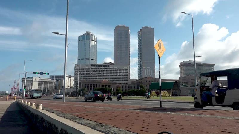 Galle Face Colombo, Sri Lanka Stock Footage - Video of srilanka, sunny ...
