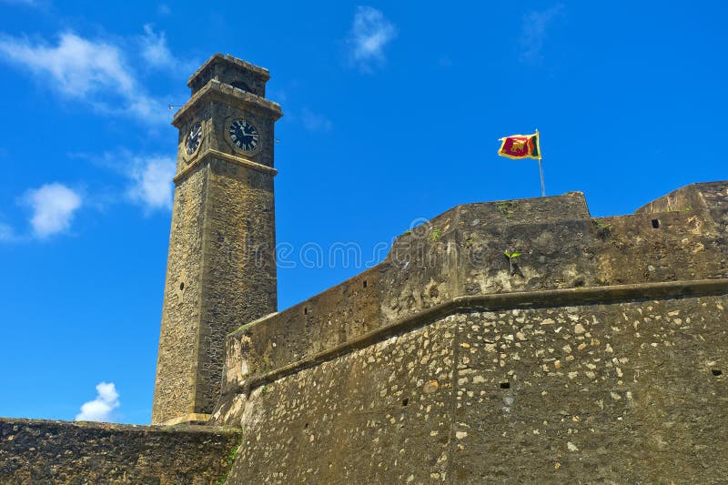 Galle fort stock photo. Image of battle, heritage, high - 26571754