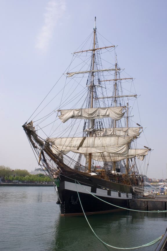 Galleon stock image. Image of mast, galleon, jolly, flag - 1775191