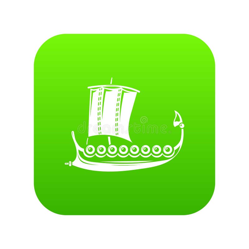 Galleon icon, simple style stock vector. Illustration of discovery ...