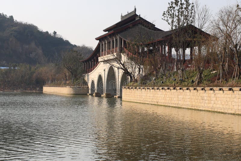 Gallery arch bridge stock image. Image of arch, gallery - 7948099