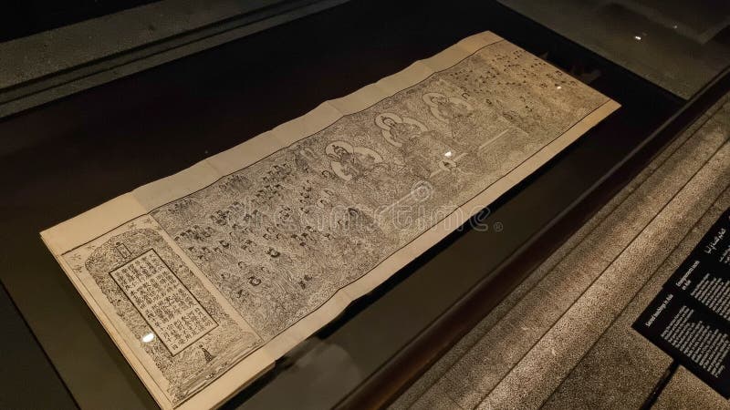 Gallery Art Display at Louvre Museum Abu Dhabi 23 January 2024 Abu ...