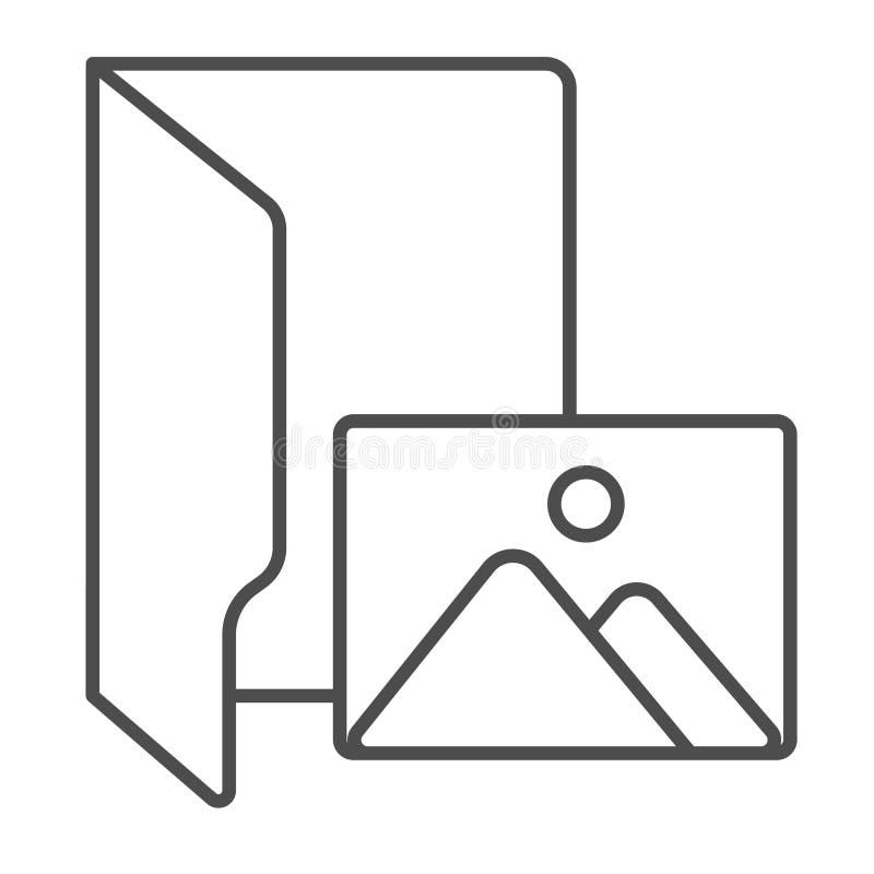 Gallery Folder stock illustration. Illustration of productivity - 357395862