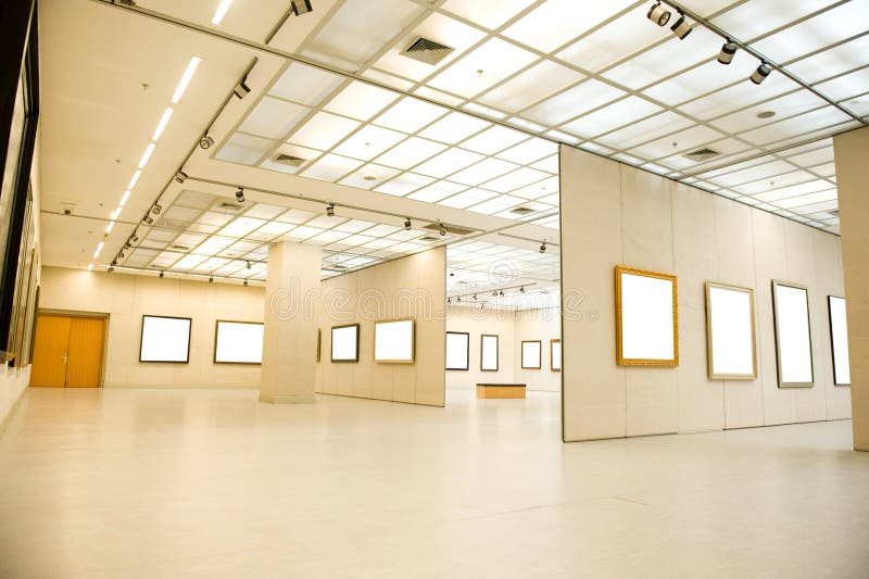 Gallery Interior editorial photography. Image of decoration - 24022027