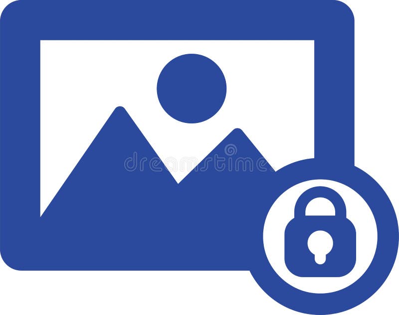 Gallery Lock Isolated Vector Icon Which Can Easily Modify or Edit Stock ...