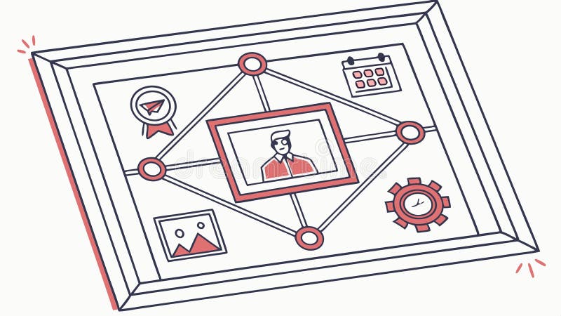 Gallery Wall of Diverse Art and Objects, Illustrating Creative Display ...