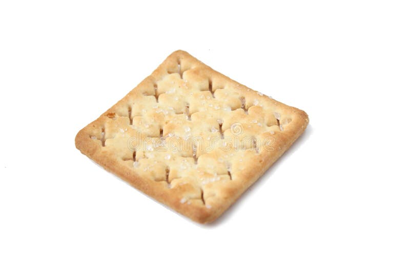 Galletas Cuadradas De La Galleta Foto de archivo - Imagen de torcer ...