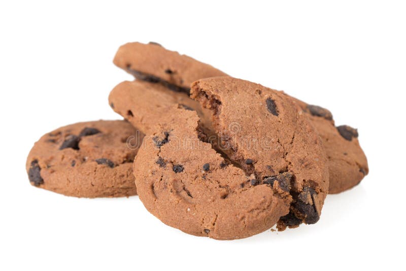 Galleta mordida imagen de archivo. Imagen de viruta, pasteles - 31370403