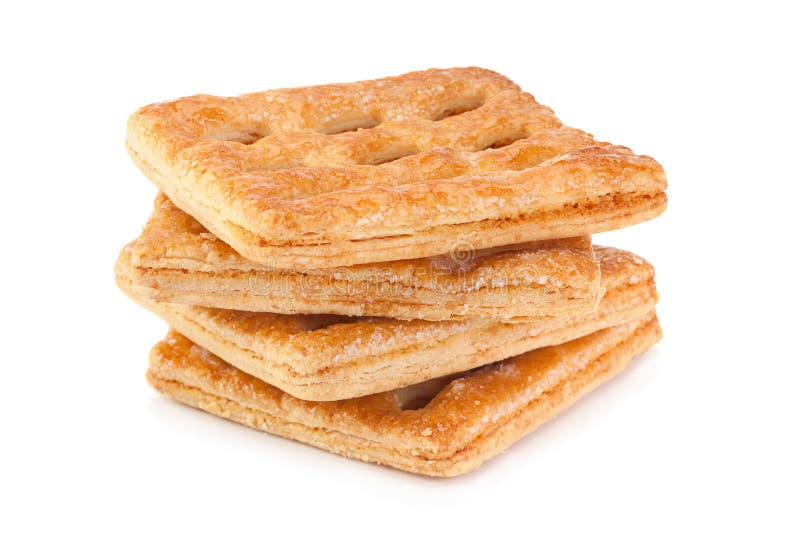 173 Galleta Cuadrada Aislada En Blanco Fotos de stock - Fotos libres de ...