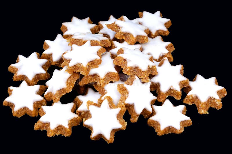 Galletas de la estrella foto de archivo. Imagen de pasteles - 133340252