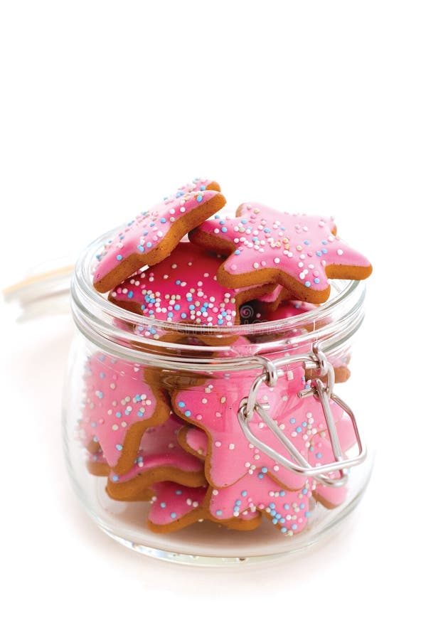 Galletas en tarro imagen de archivo. Imagen de galleta - 12605283