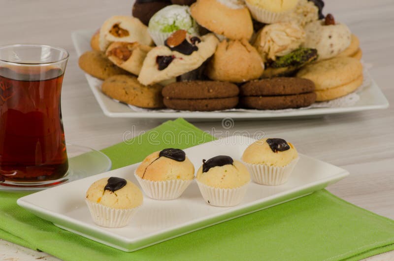 Galletas Turcas De La Cocina Turca Foto de archivo - Imagen de adana ...