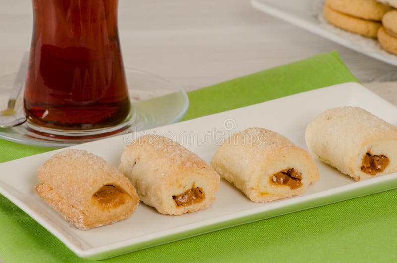 Galletas Turcas De La Cocina Turca Foto de archivo - Imagen de baklava ...